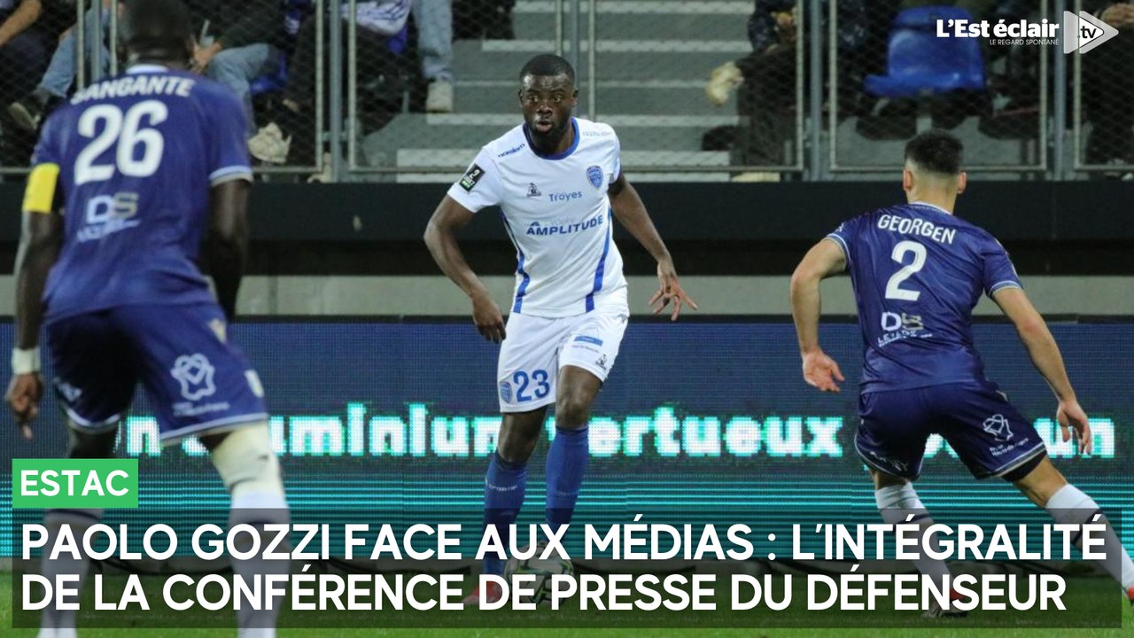 Paolo Gozzi (Estac) face aux médias : l’intégralité de la conférence de ...