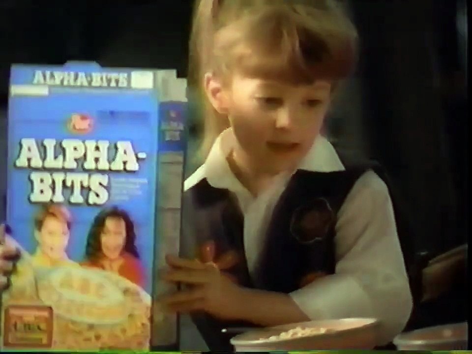 Post Alpha-Bits commercial, 1995 - video Dailymotion