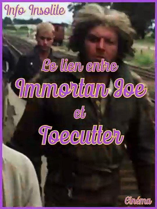 Le lien entre Immortan Joe et Toecutter dans MAD MAX - Info Insolite ...