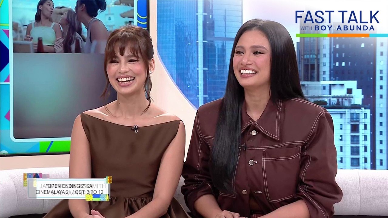 Fast Talk with Boy Abunda: Klea and Jasmine talk about their new film 'Open Endings' (Episode ...