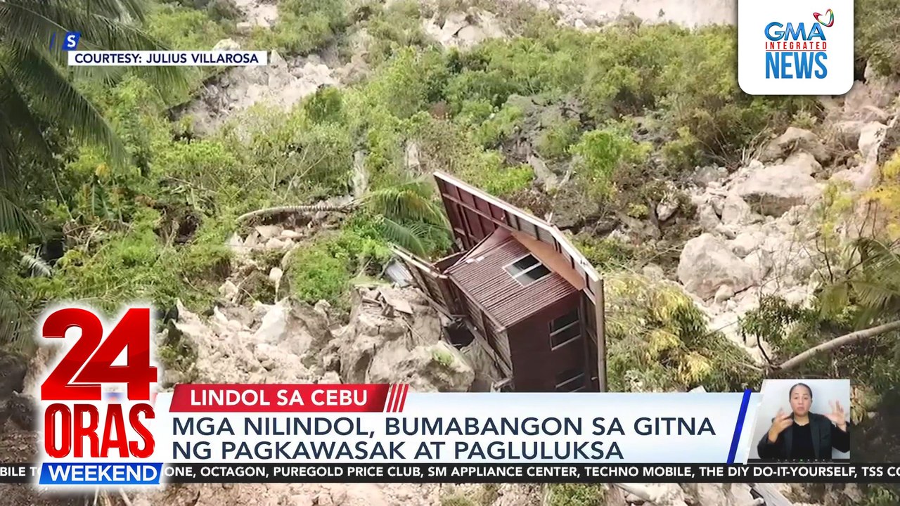 Mga nilindol, bumabangon sa gitna ng pagkawasak at pagluluksa | 24 Oras ...