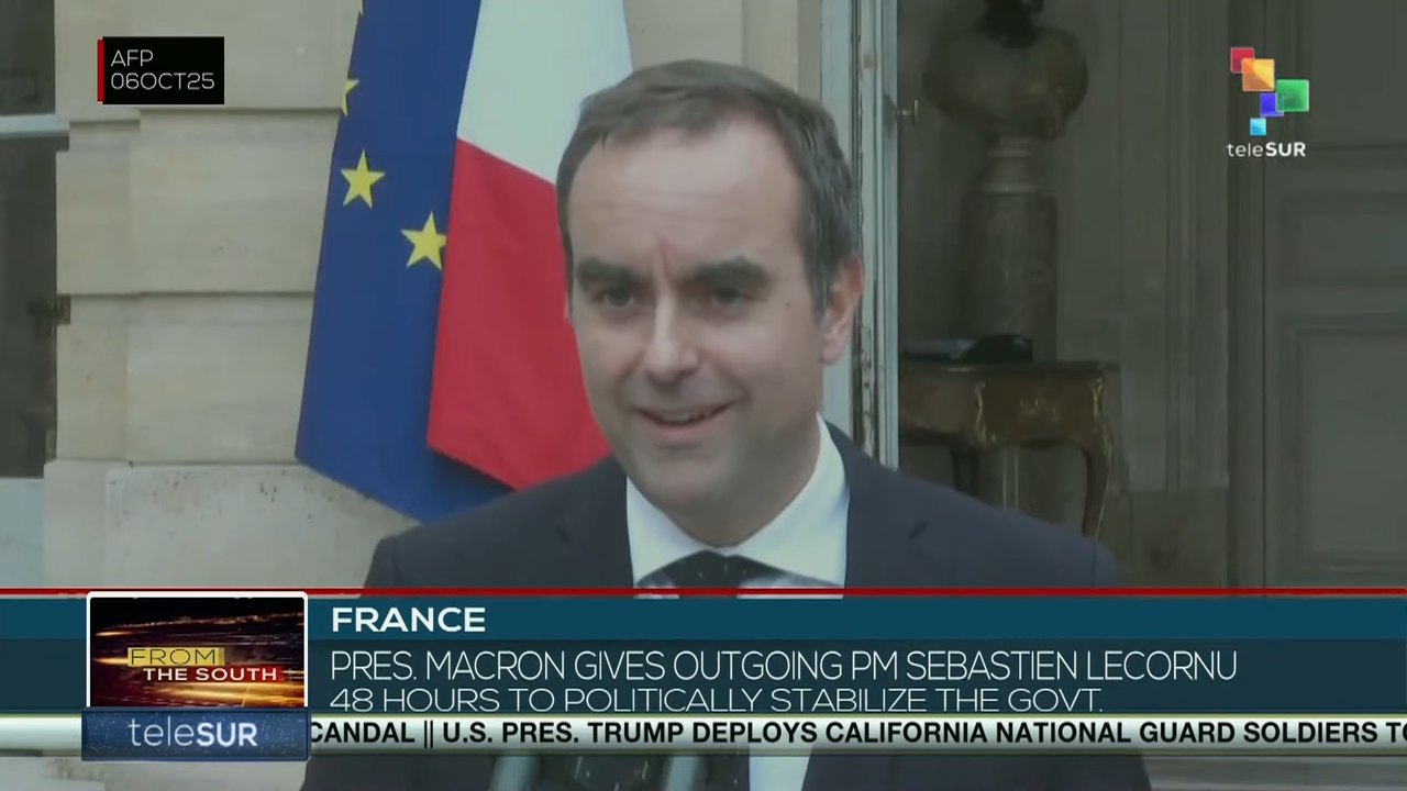 France | Pres. Macron gives outgoing PM Lecornu 48 hours to politically ...