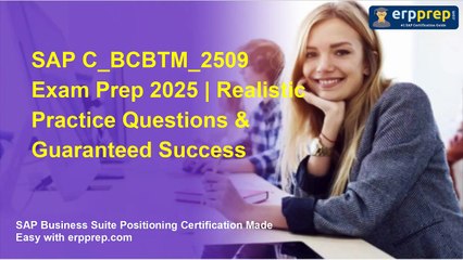 SAP Business Suite Positioning Certification by ERPPrep - Dailymotion