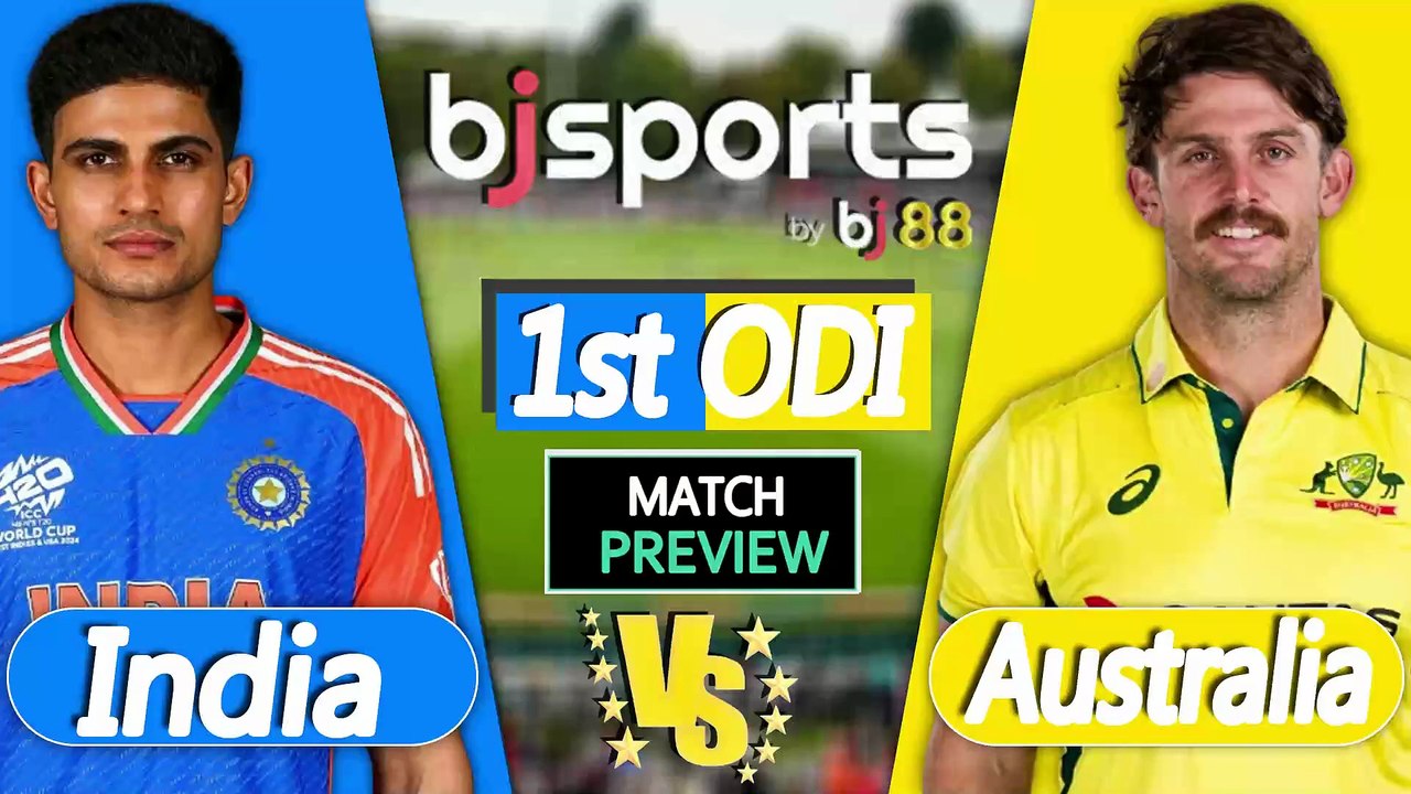 India vs Australia 2025 | AUS vs IND 1st ODI Match Preview | - video ...