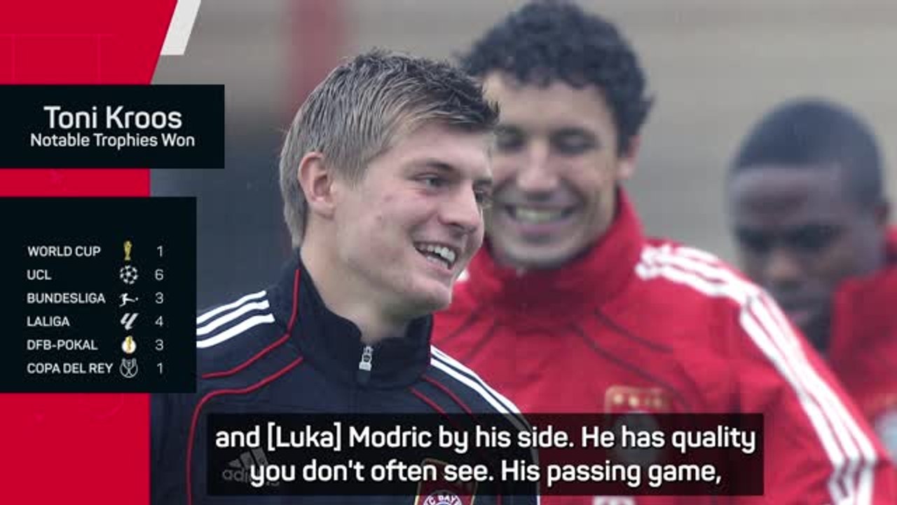 'Quality you don't often see' - Van Bommel shares Toni Kroos memories ...