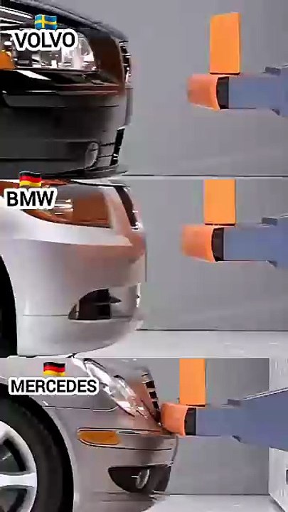 Mercedes vs BMW vs Volvo_ Crash Test Shock! 💥🚘 - video Dailymotion