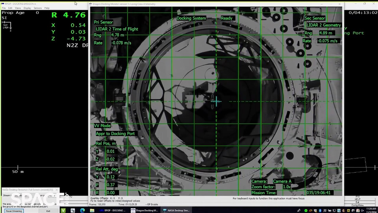 SpaceX Dragon Moved To New Parking Spot On Space Station - video ...