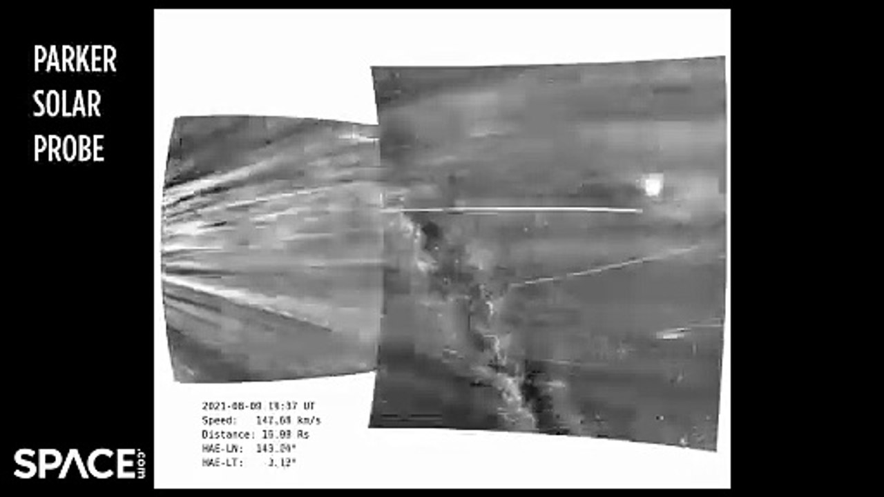 The Amazing NASA Probe Footage Flying Through The Sun's Corona - video ...