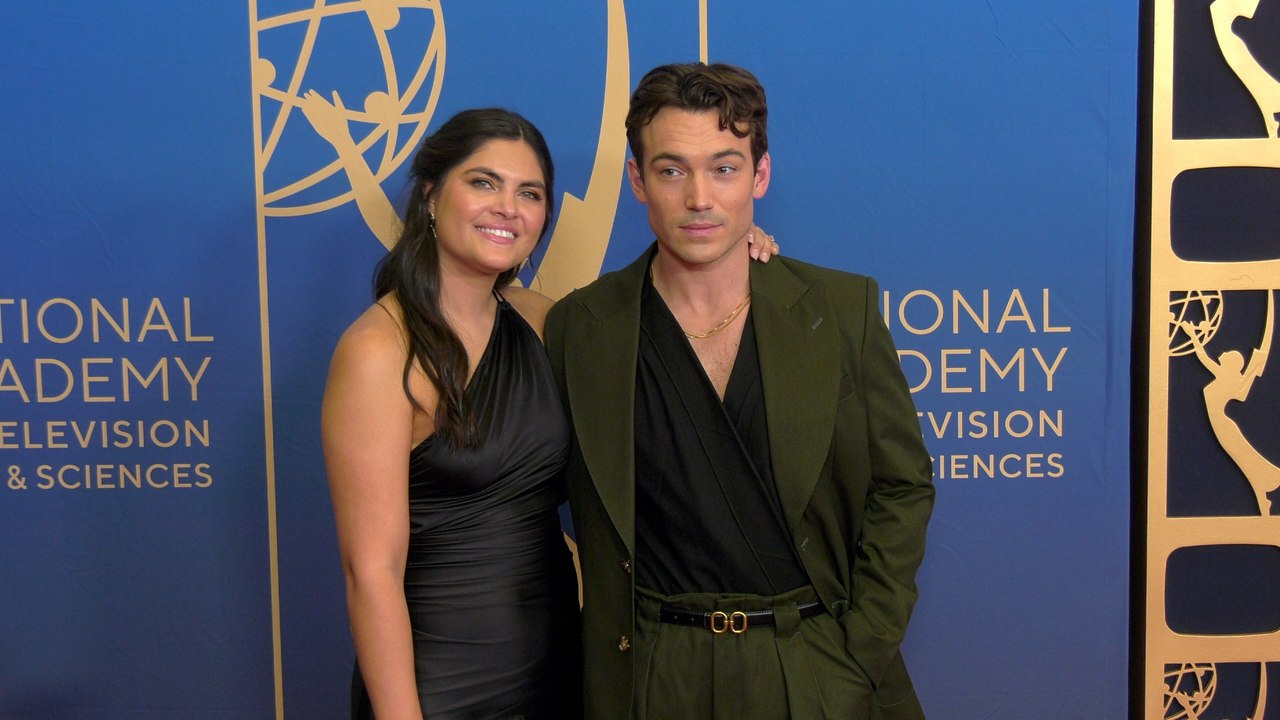 Alicia Ruelas and Rory Gibson 2025 Daytime Emmy Awards Red Carpet ...
