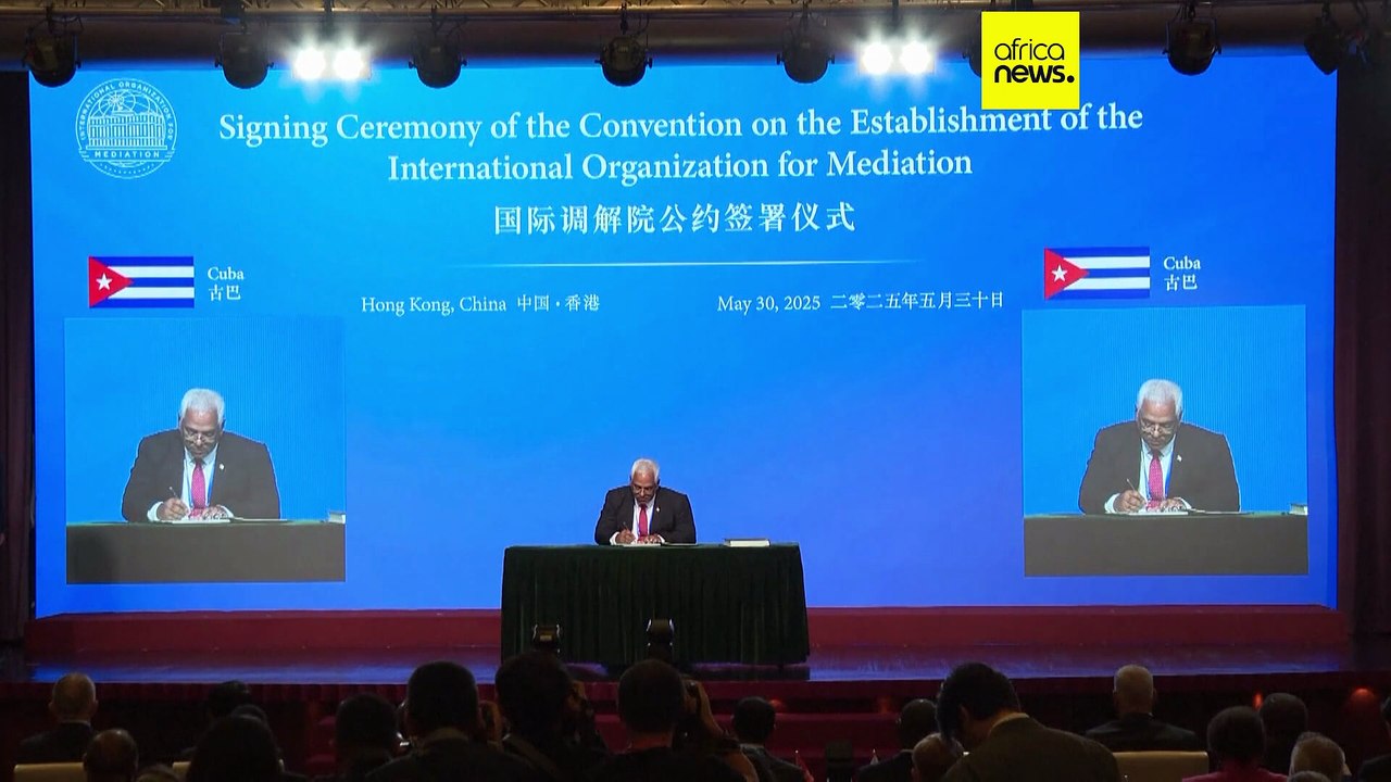 International organization for mediation launches in Hong Kong - video ...