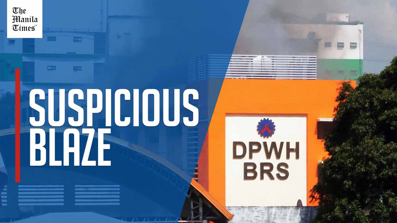 Fire breaks out from DPWH office in Quezon City - video Dailymotion