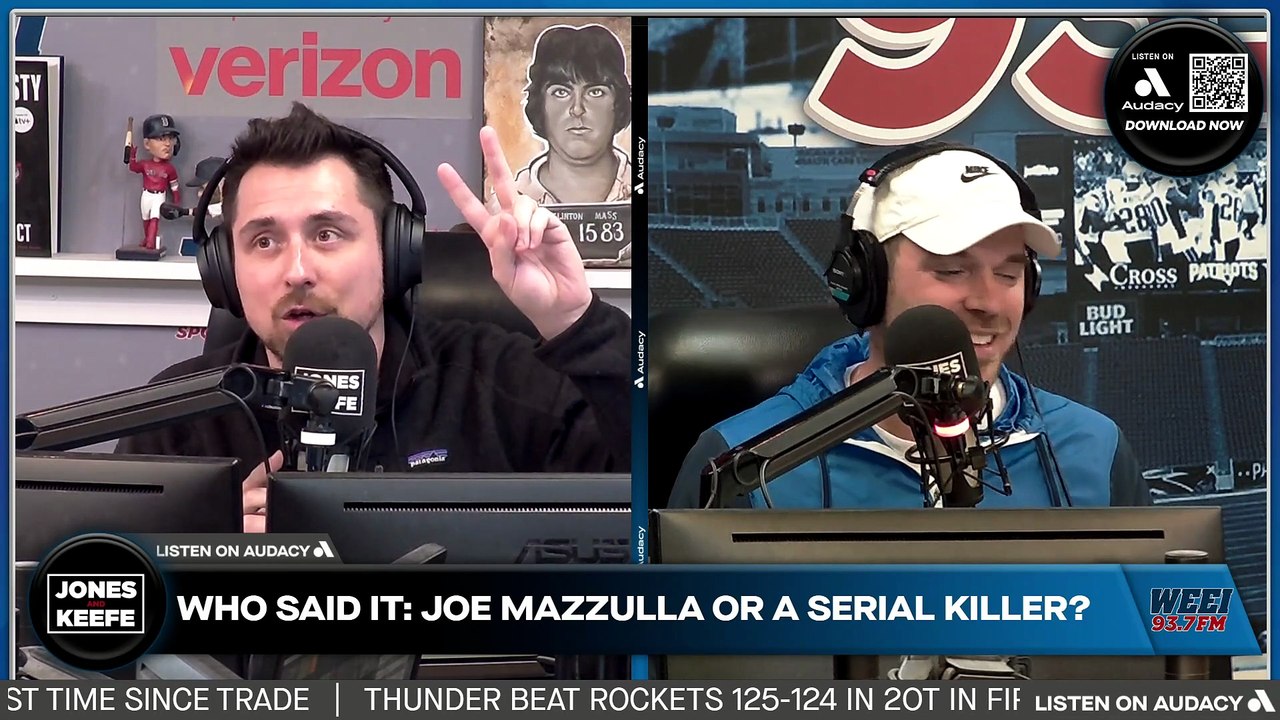 Who said it: Joe Mazzulla or a serial killer? | Jones & Keefe - video ...