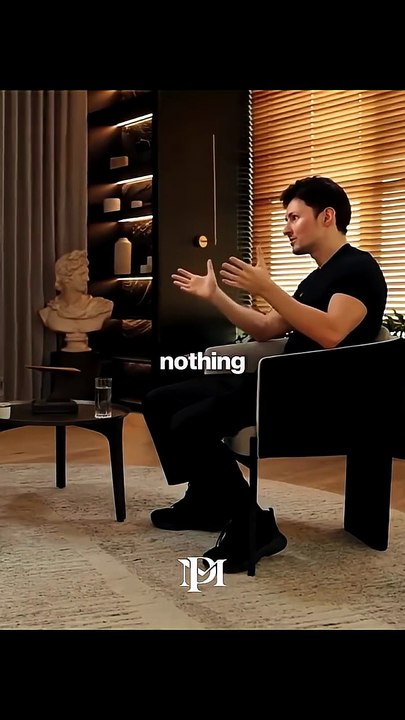 The CEO of Telegram chooses freedom over flash.😲 - video Dailymotion