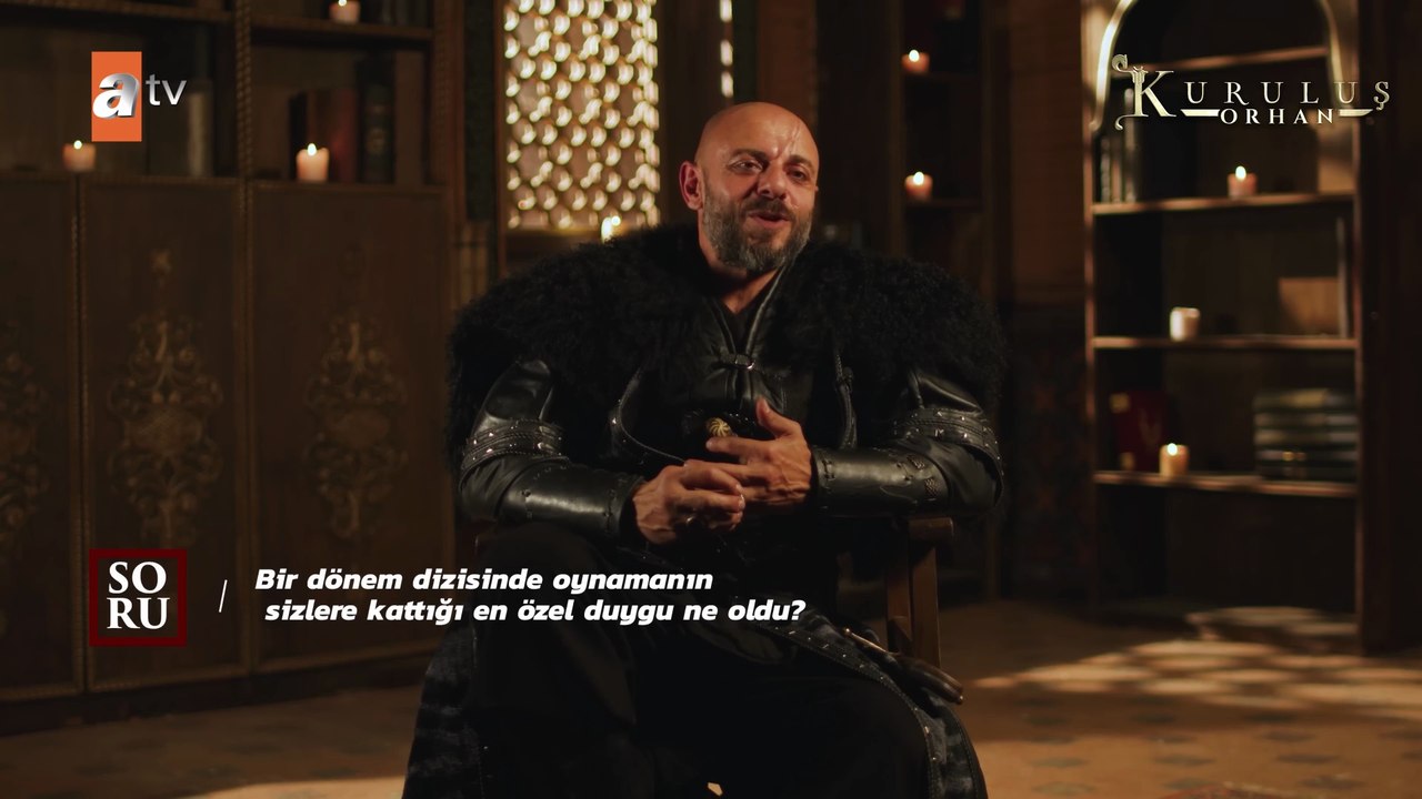 Dizimizin Avcı'sı Tevfik Erman Kutlu'ya sorduk⚔️ | Kuruluş Orhan Özel Röportaj Kuruluş Orhan ...