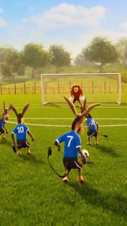 “The Wild Football Match: Donkeys vs Lion 🦁⚽” - video Dailymotion