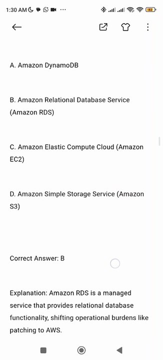 AWS Cloud Practioner Question 11 to 16 - video Dailymotion
