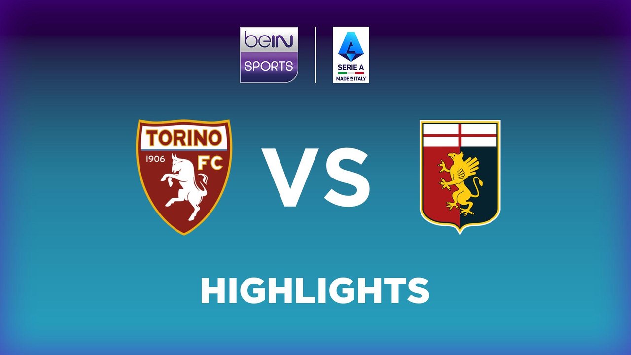Torino vs. Genoa - Game Highlights - Vidéo Dailymotion
