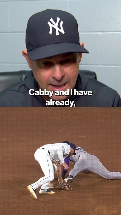 Aaron Boone on Jose Caballero's 10th inning ejection - video Dailymotion