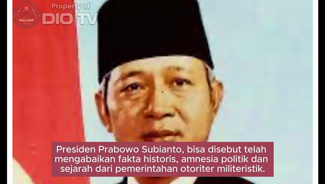 Ketua Dewan Nasional SETARA Institute, Dr Hendardi tolah rencana ...