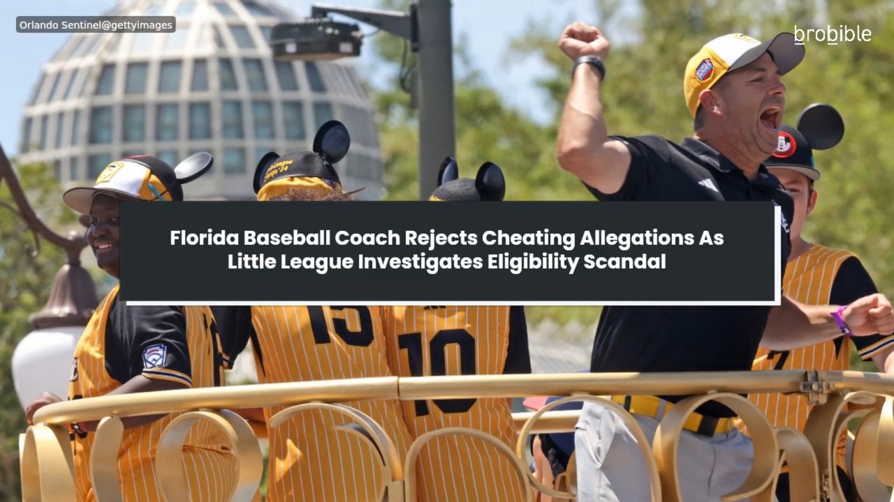 Florida Baseball Coach Rejects Cheating Allegations As Little League ...