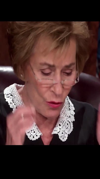 Don't shake your head in Judge Judy's court! #judgejudy #shorts - video ...