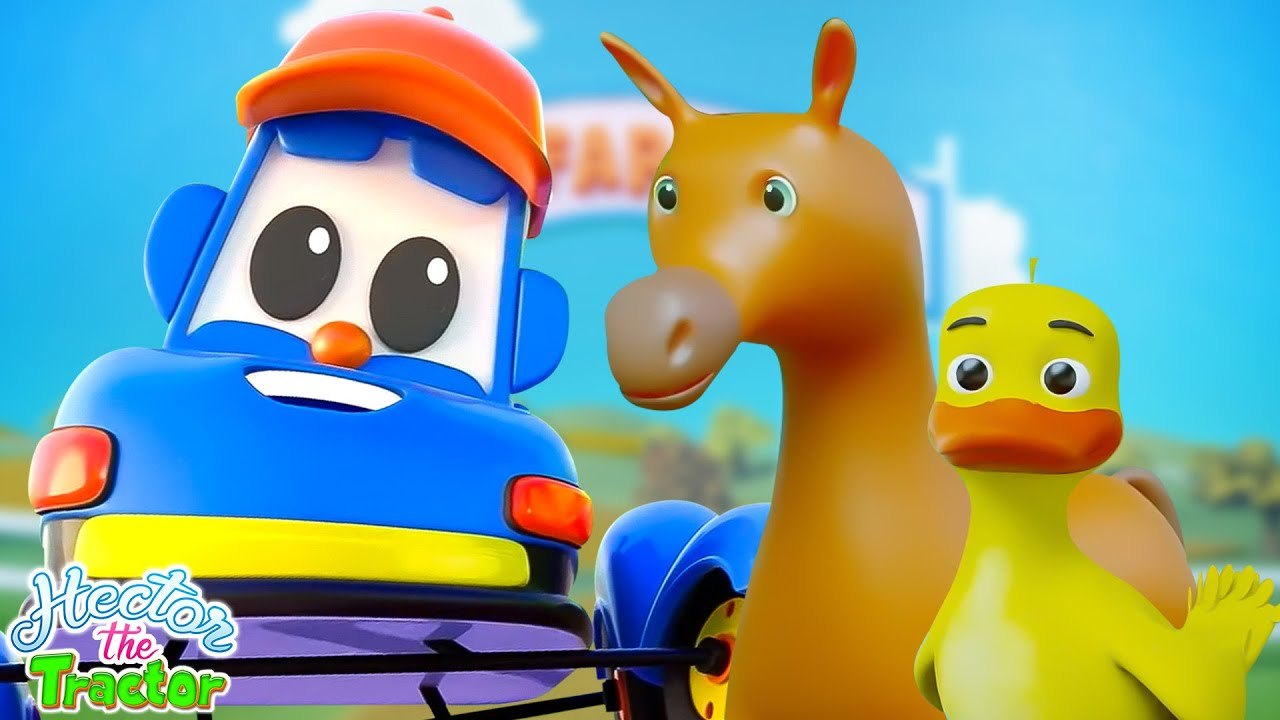 4K Hector Goes To The Farm | Fun Farm Adventure | Kids Tv Channel ...