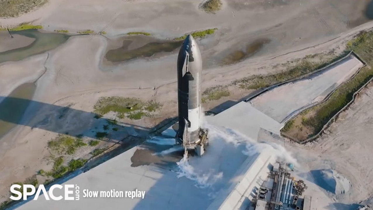 Watch SpaceX Starship 25 Static Fire Tests In Real Time And Slow-Mo ...