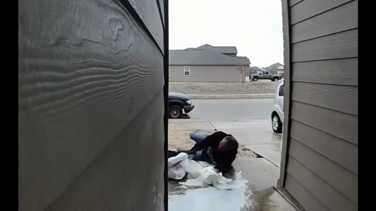 Caught in 4K! ️ Epic CCTV Ice Fails Caught on Camera | Funny Winter ...