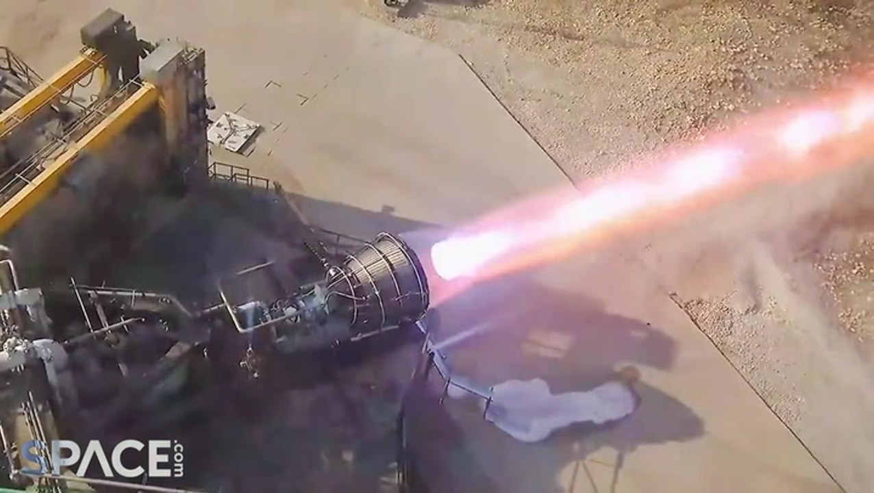 SpaceX Fired Up Raptor Engine For Moon Flight And Landing Tests - video ...