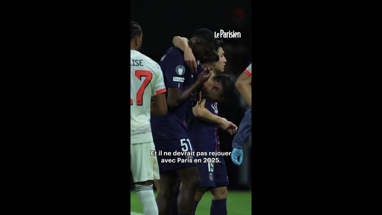 « Entorse sévère » pour Hakimi, absent au moins 6 semaines - Vidéo ...
