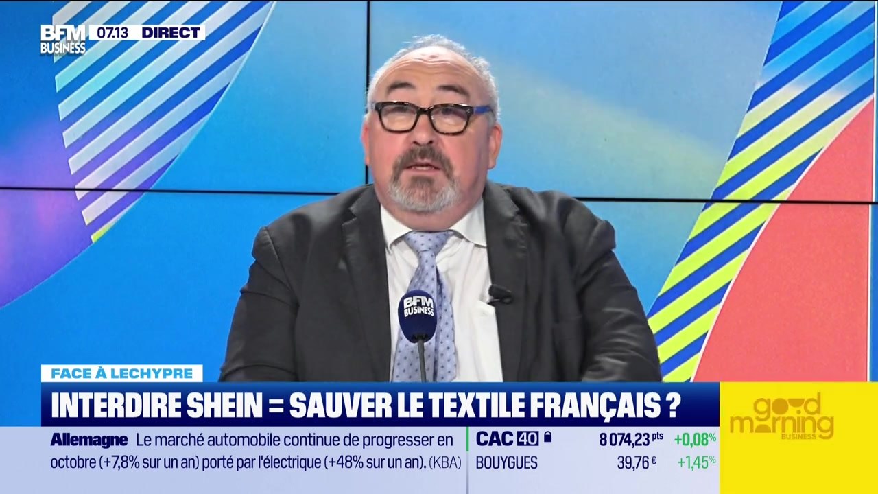 Emmanuel Lechypre face à Jean-Marc Daniel : Interdire Shein = sauver le ...
