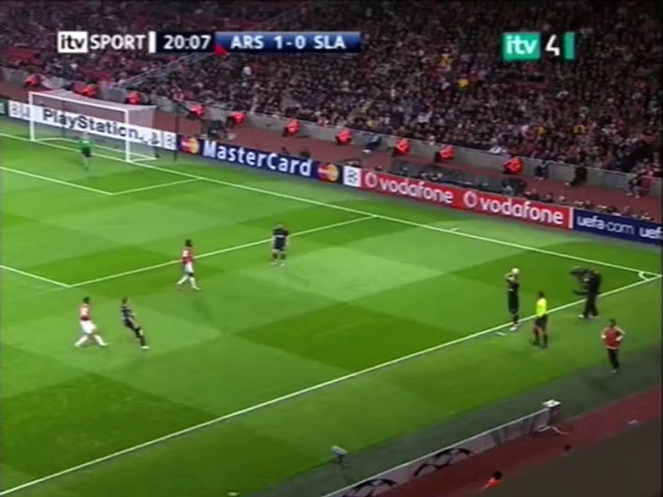 Arsenal FC vs Slavia Praha 2007-2008 - Dailymotion Video