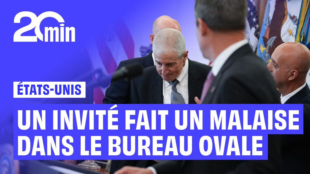 Trump reste de marbre après le malaise d’un de ses invités dans le ...