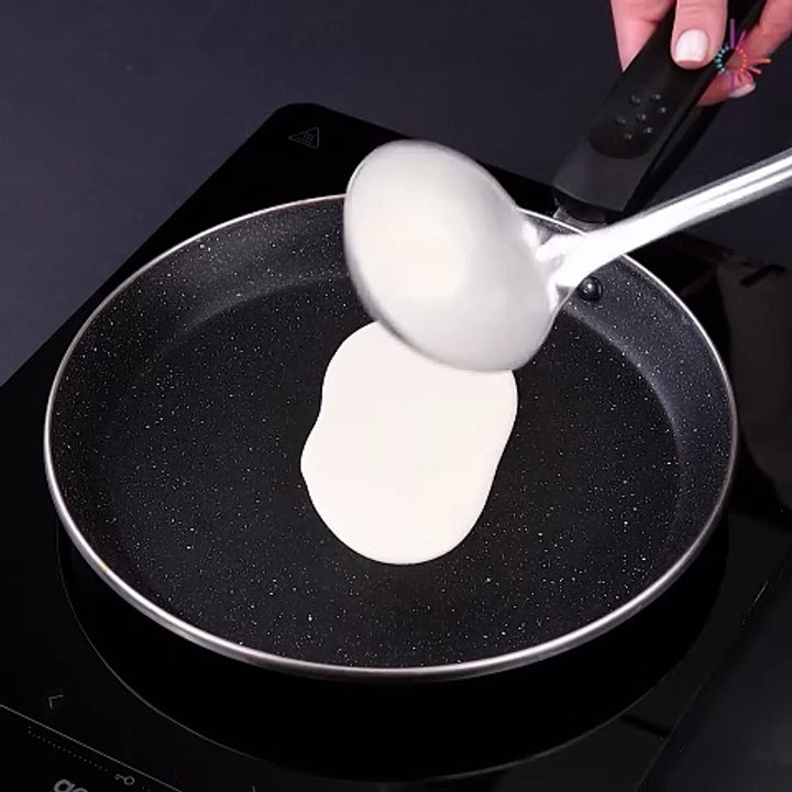 Brilliant tip for a perfect pancake! - video Dailymotion