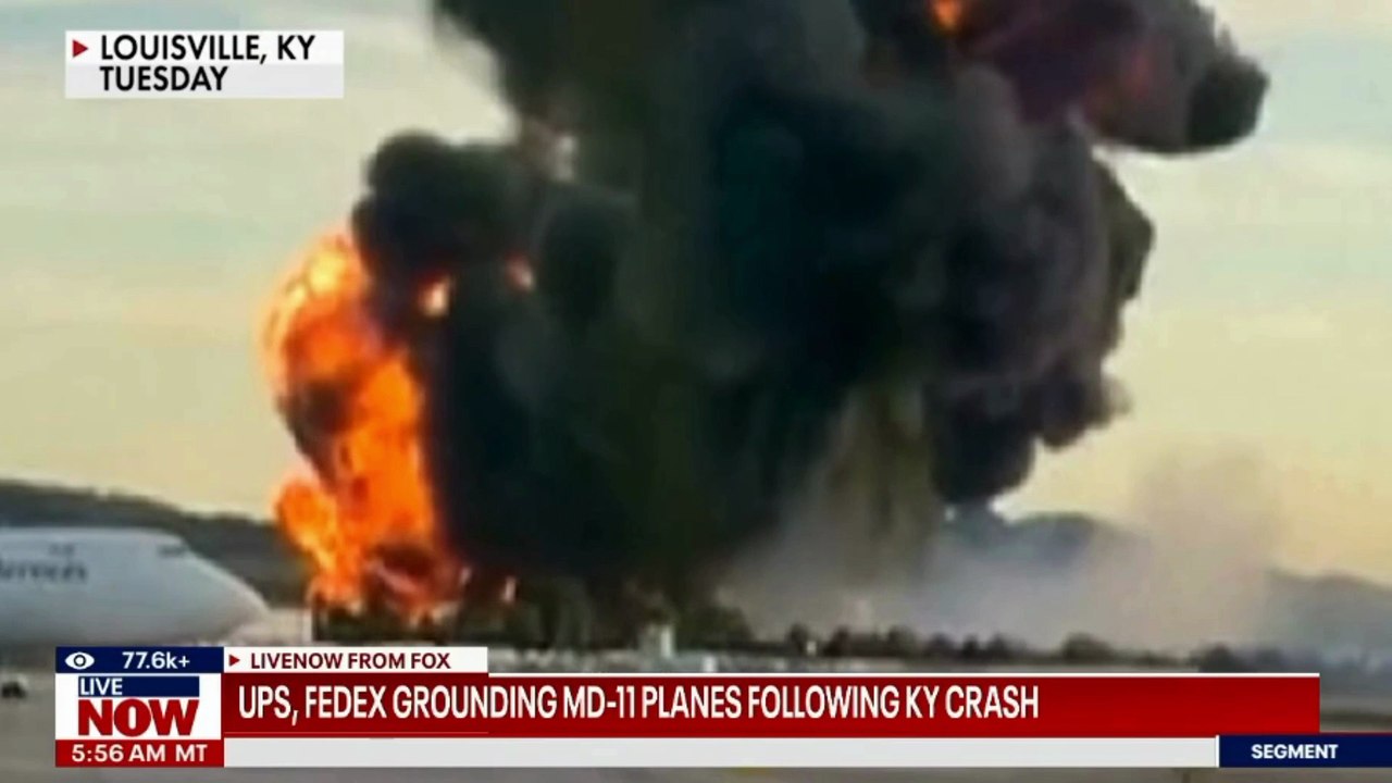UPS & FedEx Planes Grounded After Deadly Crash Explosion | Breaking ...