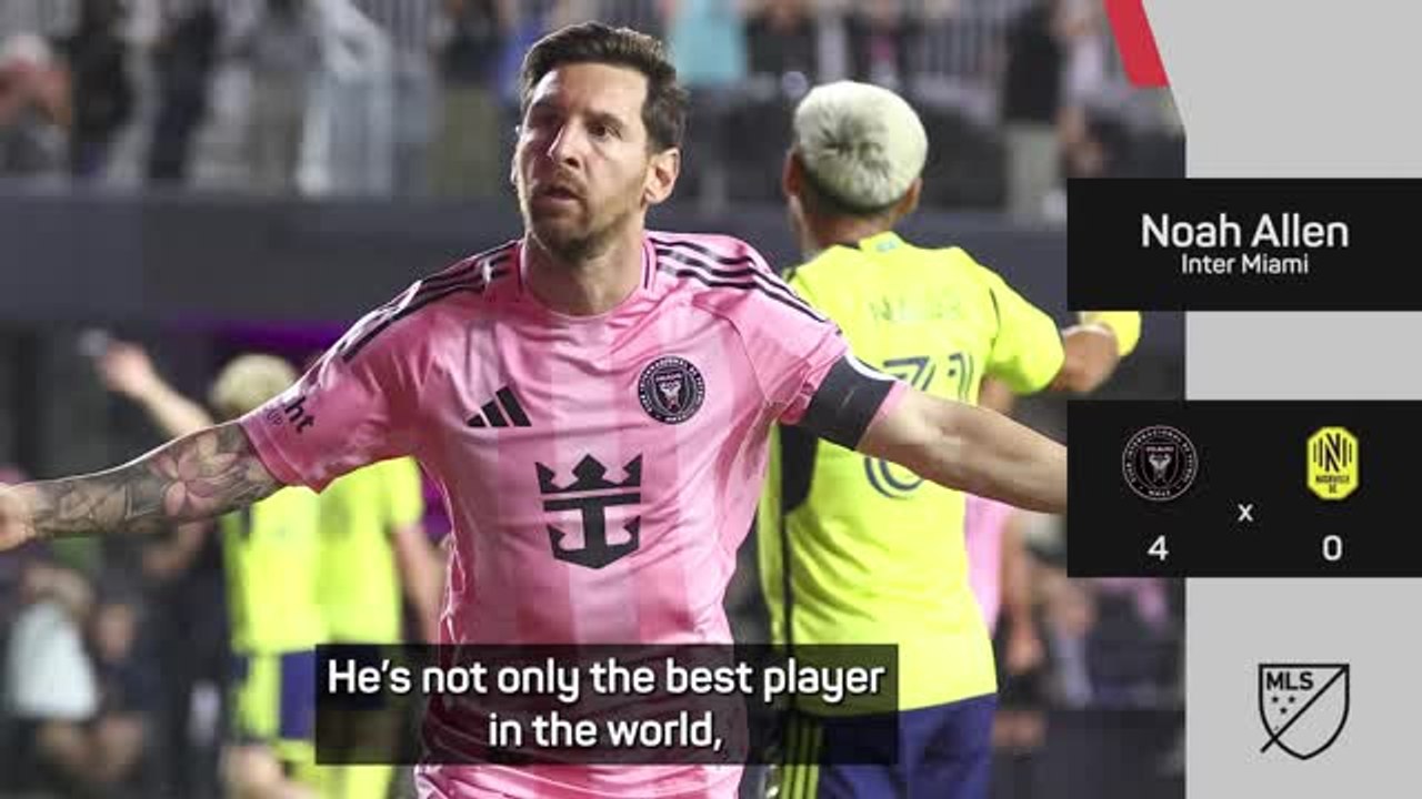 'Unreal' Messi leaves Miami team-mate pinching himself - video Dailymotion