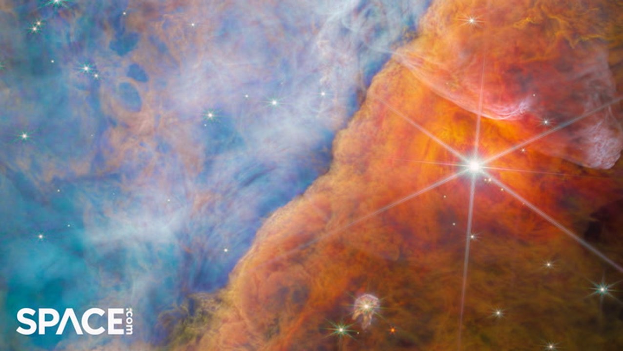 James Webb Telescope Detects Molecule In Orion Nebula View - video ...