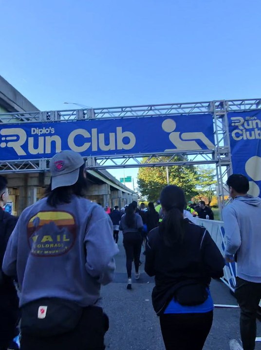 Diplo's Run Club takes on NYC for an early morning 5K and DJ set at the ...