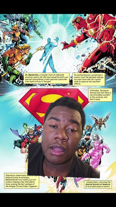 Le Dr Manhattan est l'être le plus puissant que les héros de DC ont ...