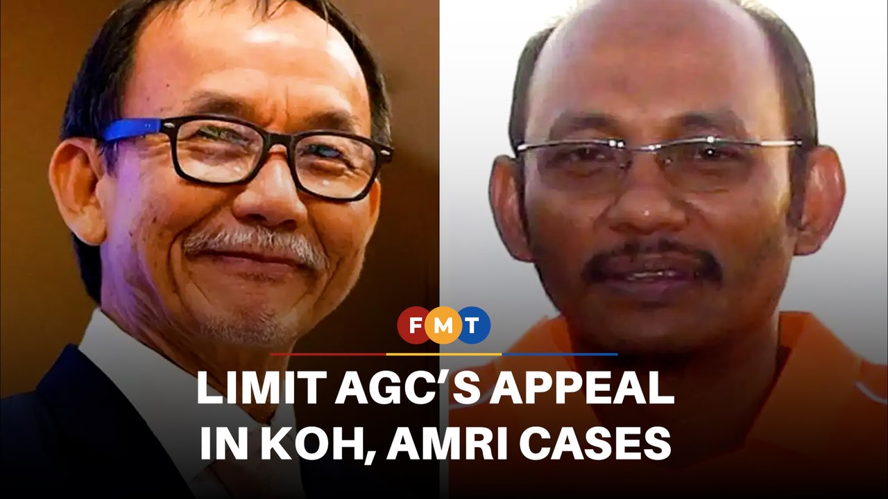 Limit AGC’s appeal to damages in Pastor Koh, Amri Che Mat cases ...