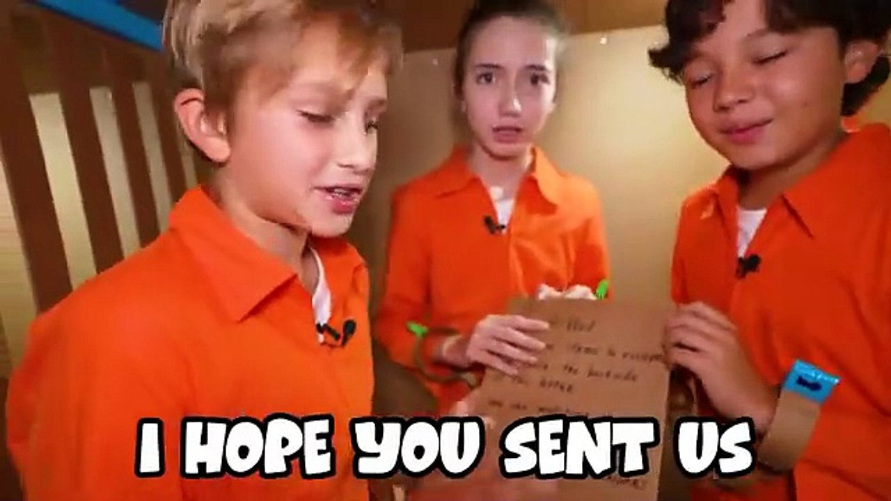 Escape from CARDBOARD PRISON Challenge!! - video Dailymotion