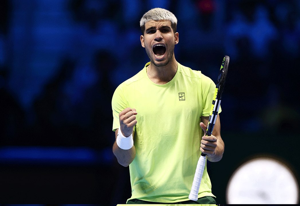 C. Alcaraz vs. T. Fritz Match Highlights Turin November 11, 2025 ...