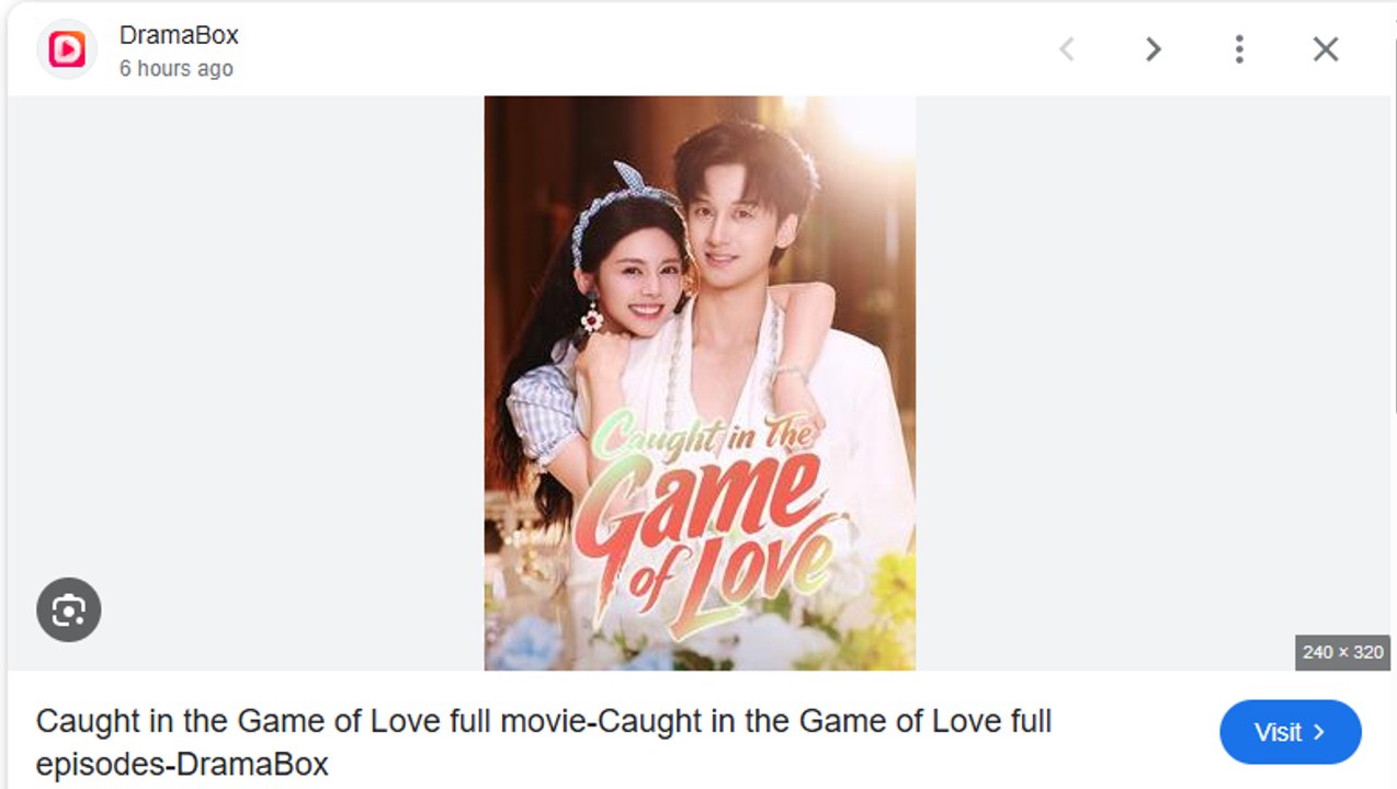 Caught in the Game of Love Chinese Drama - English Sub - video Dailymotion