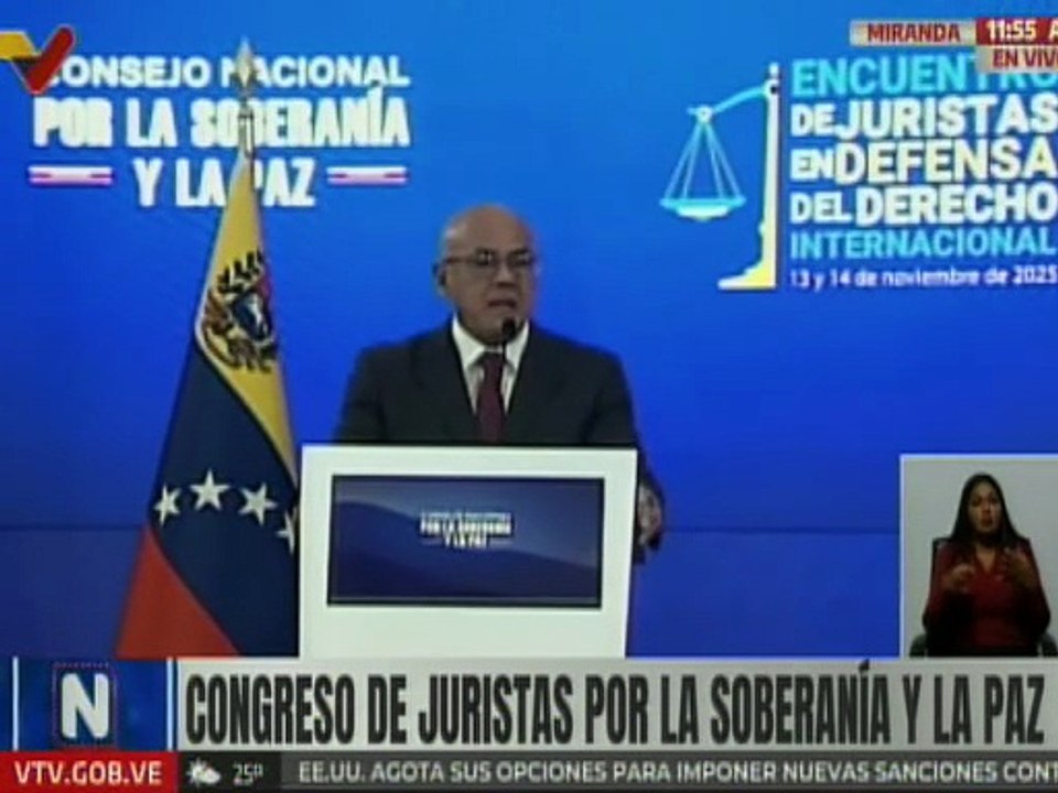 Pdte. de la AN. Jorge Rodríguez: La verdad es que Venezuela es un país ...