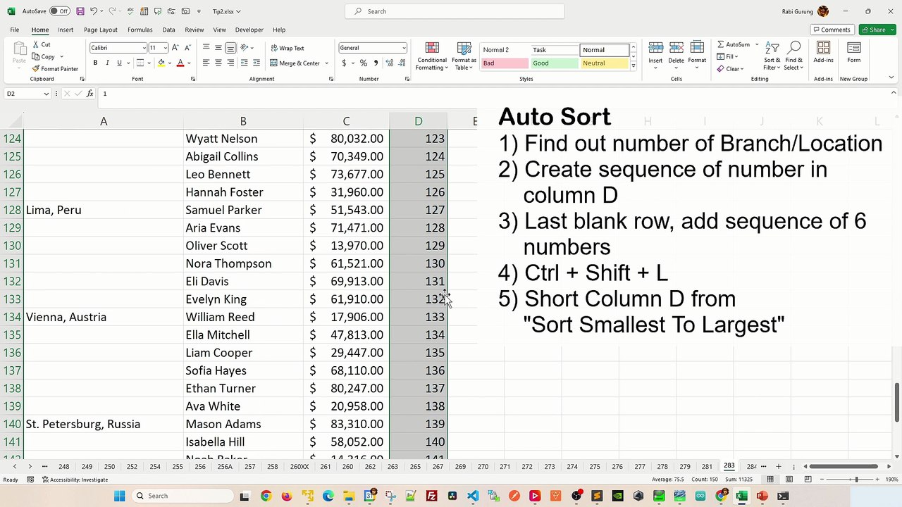 Insert a blank row after every row or every Nth row - Excel Tips and ...