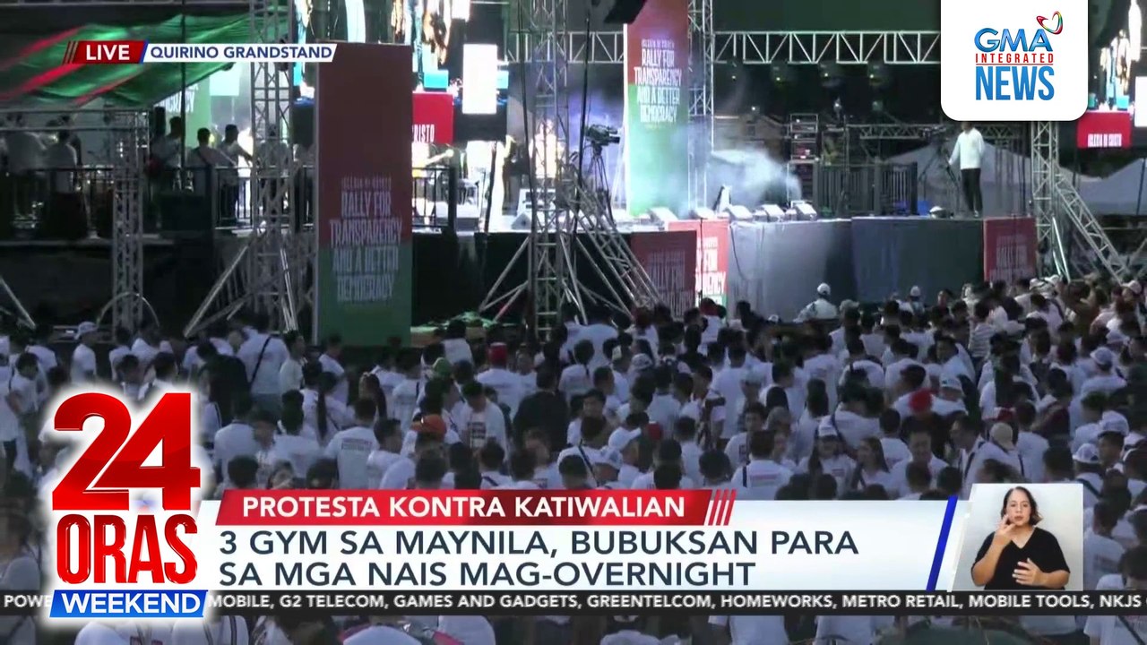 24 Oras Weekend: (Part 1) November 16, 2025 - video Dailymotion