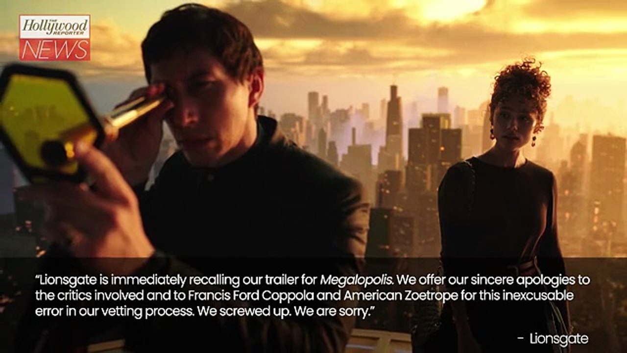 'Megalopolis' Trailer Pulled by Lionsgate for Featuring Fake Movie ...