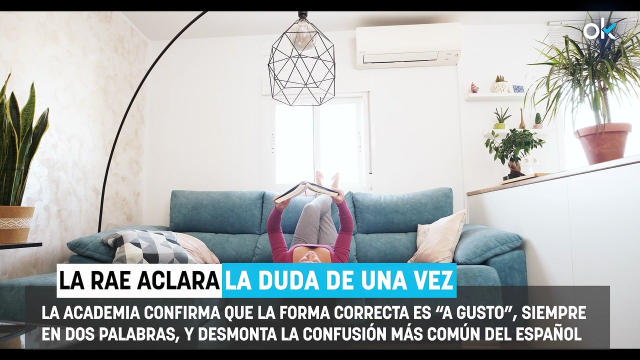 ¿Cómo se escribe en español, "agusto" o "a gusto"? La RAE despeja las ...