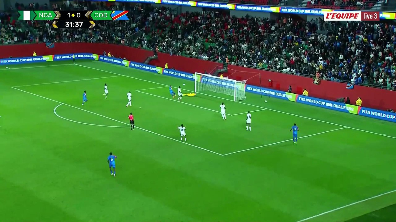 Meschack Elia égalise pour la RD Congo - Foot - Qualif. Coupe du monde ...