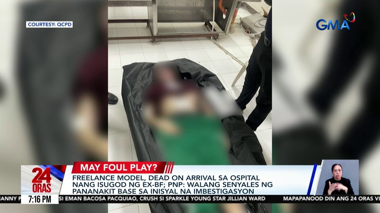 Freelance model, dead on arrival sa ospital nang isugod ng ex-bf ...